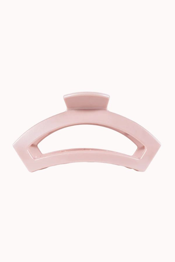 TELETIES - MEDIUM OPEN CLAW CLIP, PEARLY PINK – Girlhero